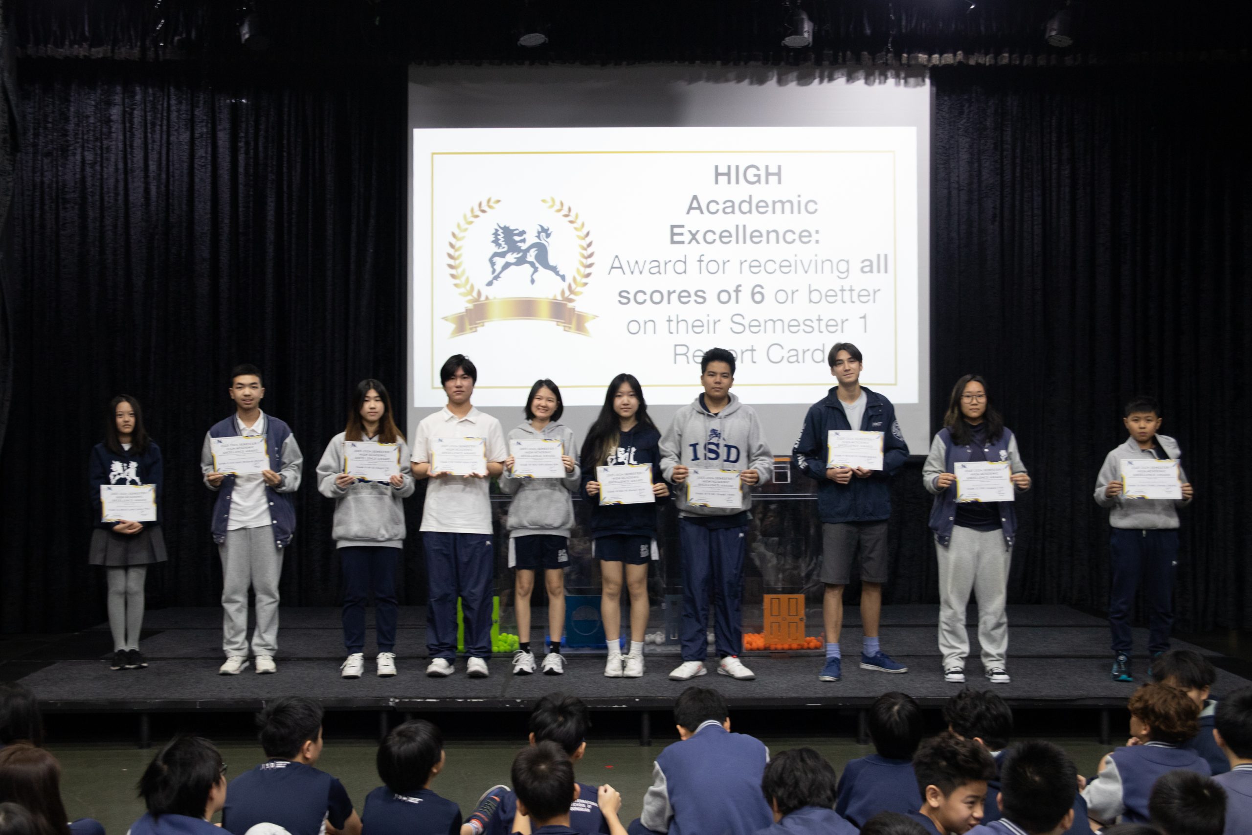 Moment | Semester 1 Secondary Students Recognition – ISD Education